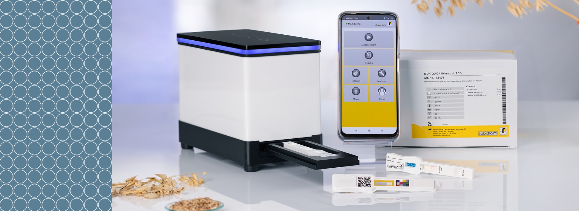 Get connected with the RIDA®SMART BOX - Food & Feed Analysis