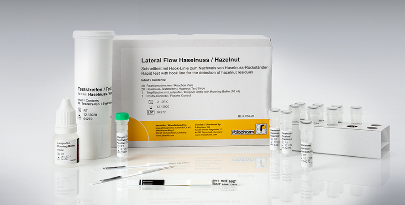 RIDASCREEN®FAST Haselnuss (Hazelnut) (de) - Food & Feed Analysis