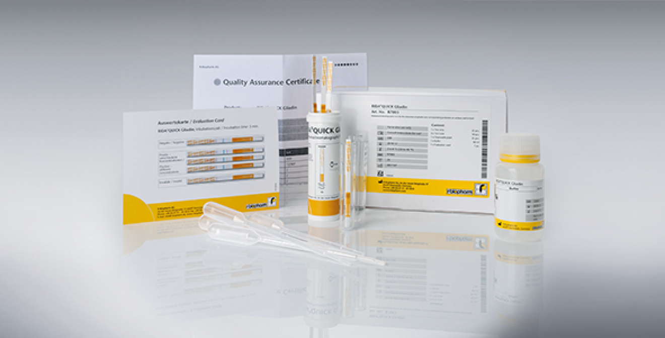 RIDA®QUICK Gliadin (single packaged) (en) - Food & Feed Analysis