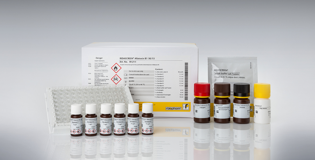 RIDA®QUICK Aflatoxin RQS - Food & Feed Analysis
