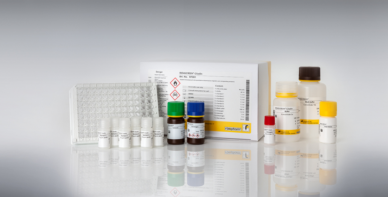 RIDA®QUICK Gliadin (single packaged) (en) - Food & Feed Analysis