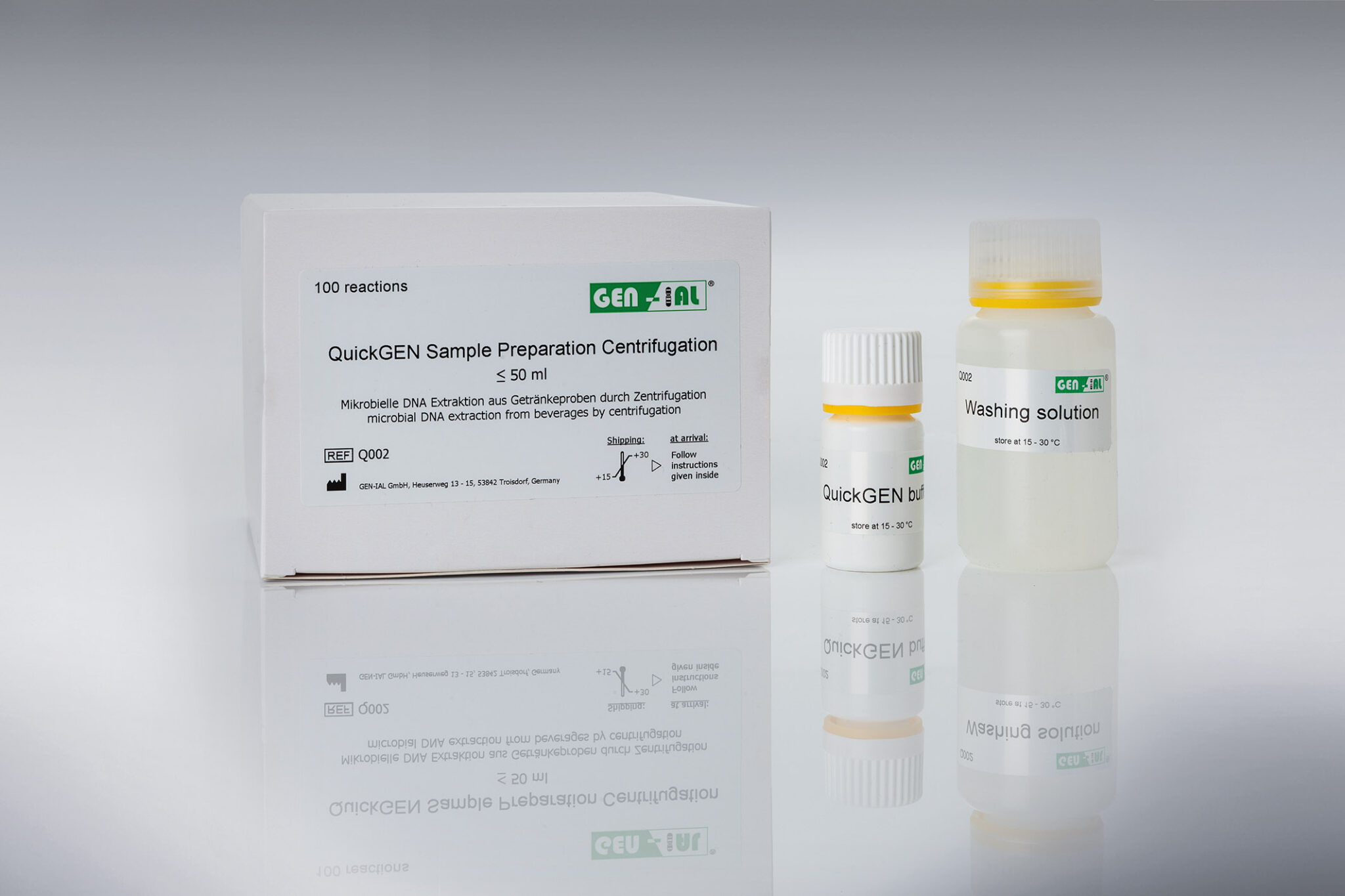 GEN-IAL® QuickGEN Sample Preparation Filtration - Food & Feed Analysis